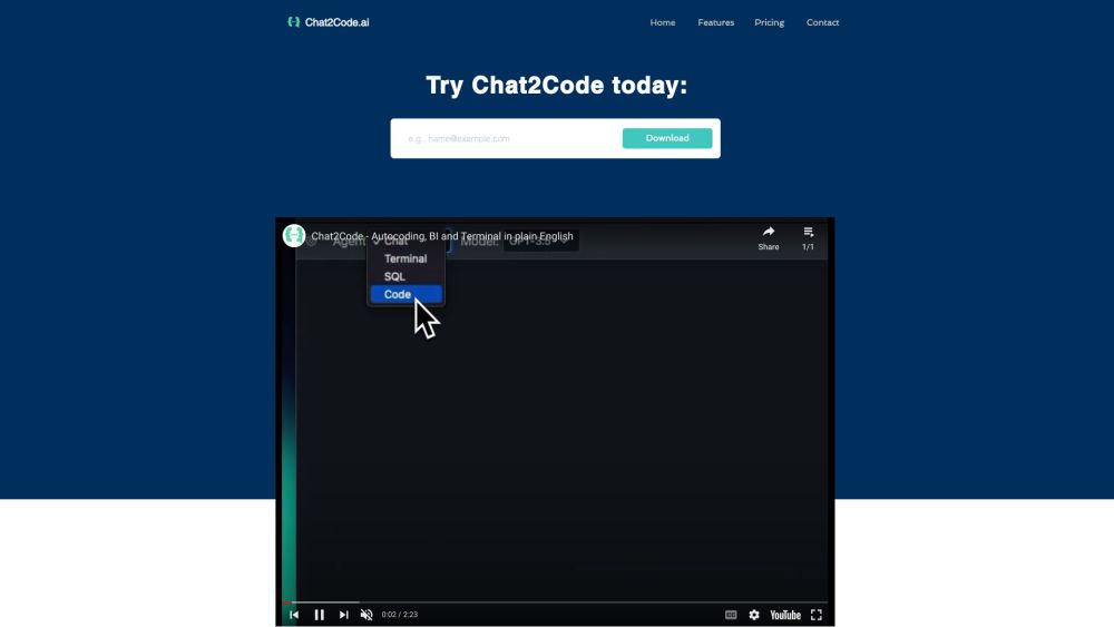 Chat2code Autonomous Ai Coding And Bi Tool Review 【2025】 Groot Ai Hub 5806