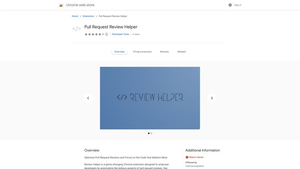 Pull Request Review Helper - Review 【2025】 | Groot Ai Hub Pull Request Review Helper - Review 【2025】 | Groot Ai Hub